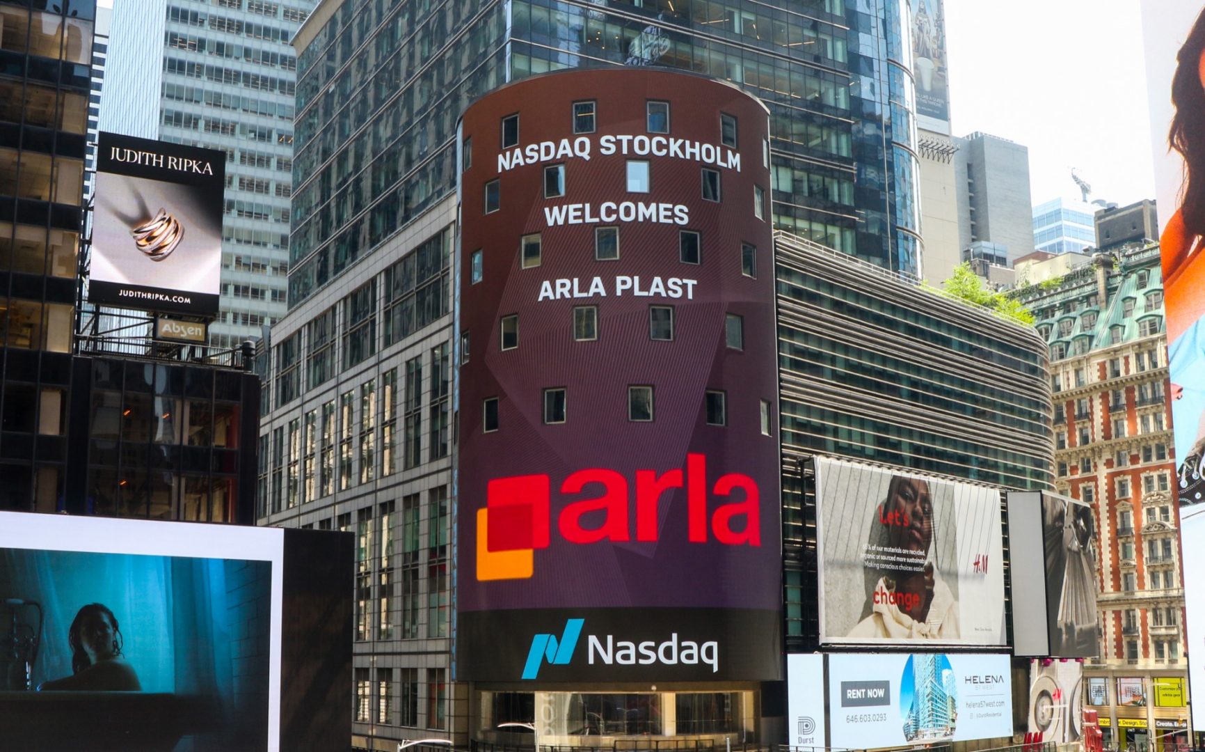 Arla Plast on Nasdaq! - Arla